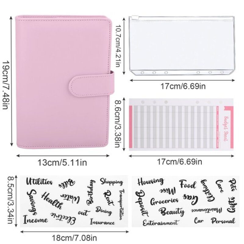 Notebook Binder Budget Planner Journal Organiser – Paktec.nz