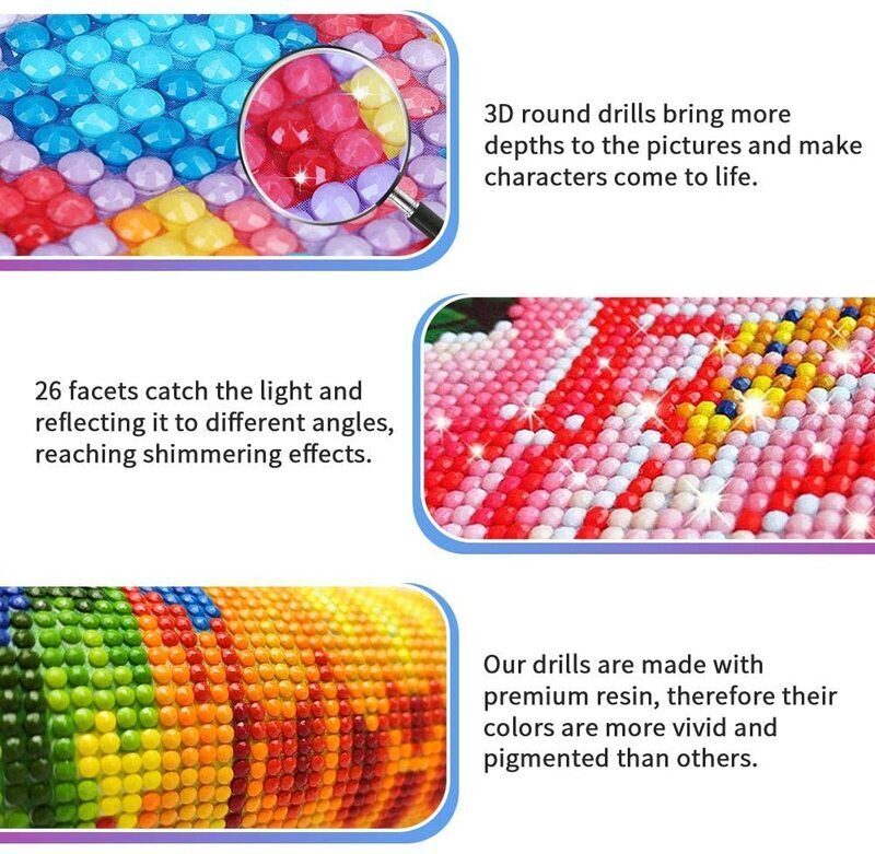 5D Diamond Painting Diamond Art Kits – Paktec.nz