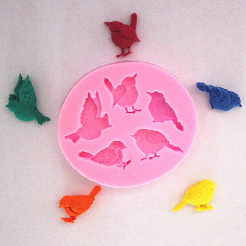 Birds Silicone Moulds Fondant Candy Molds – Paktec.nz