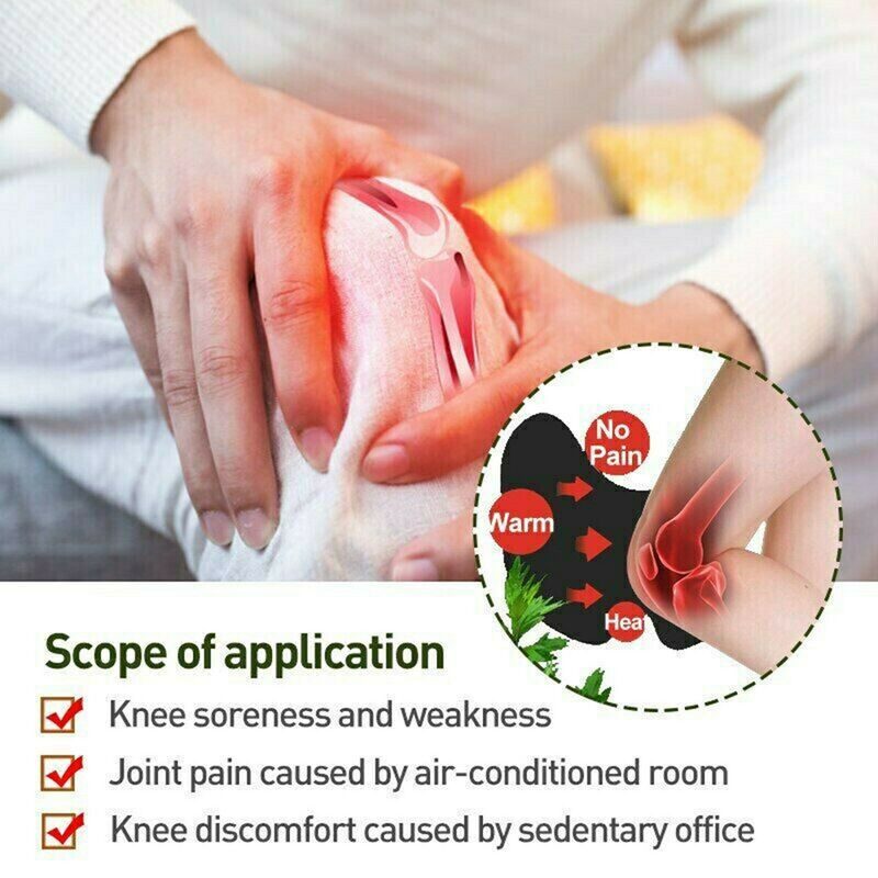 Knee Plaster Pads Joint Ache Pain Relief Patches – Paktec.nz