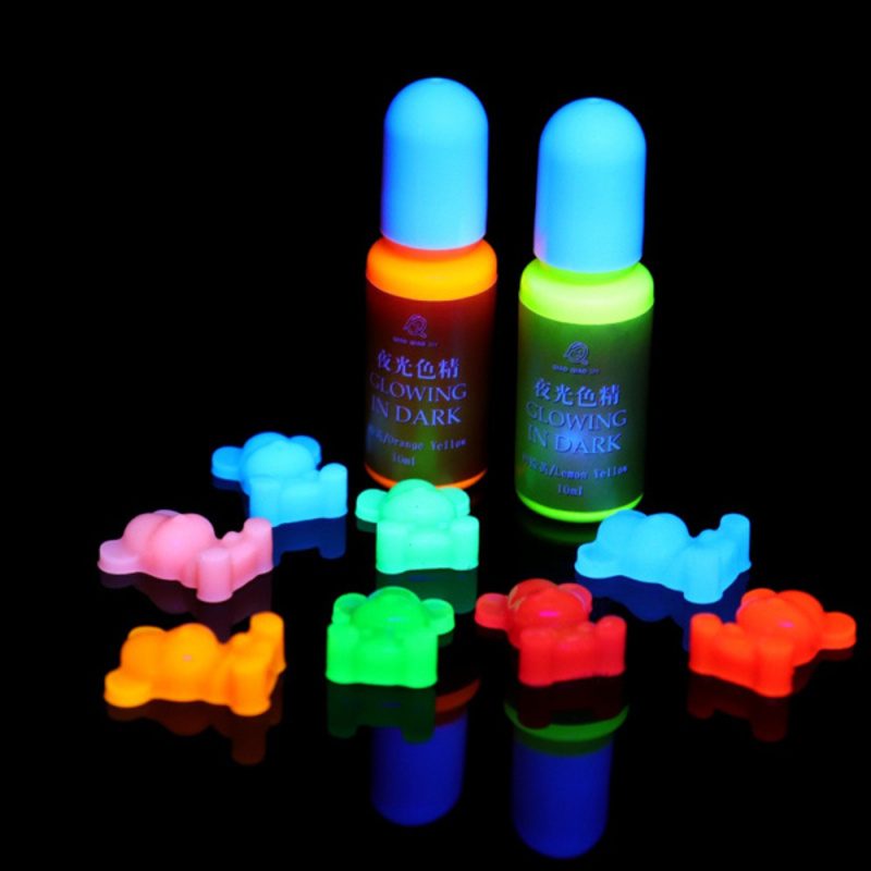 Epoxy Resin Pigment Glowing In Dark Fluorescent Dye Colorant Ink ...