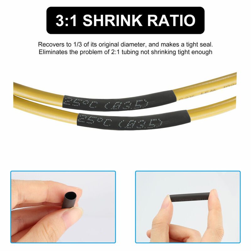 Heat Shrink Tube Sleeve Wire Wrap Tubing Pack – Paktec.nz