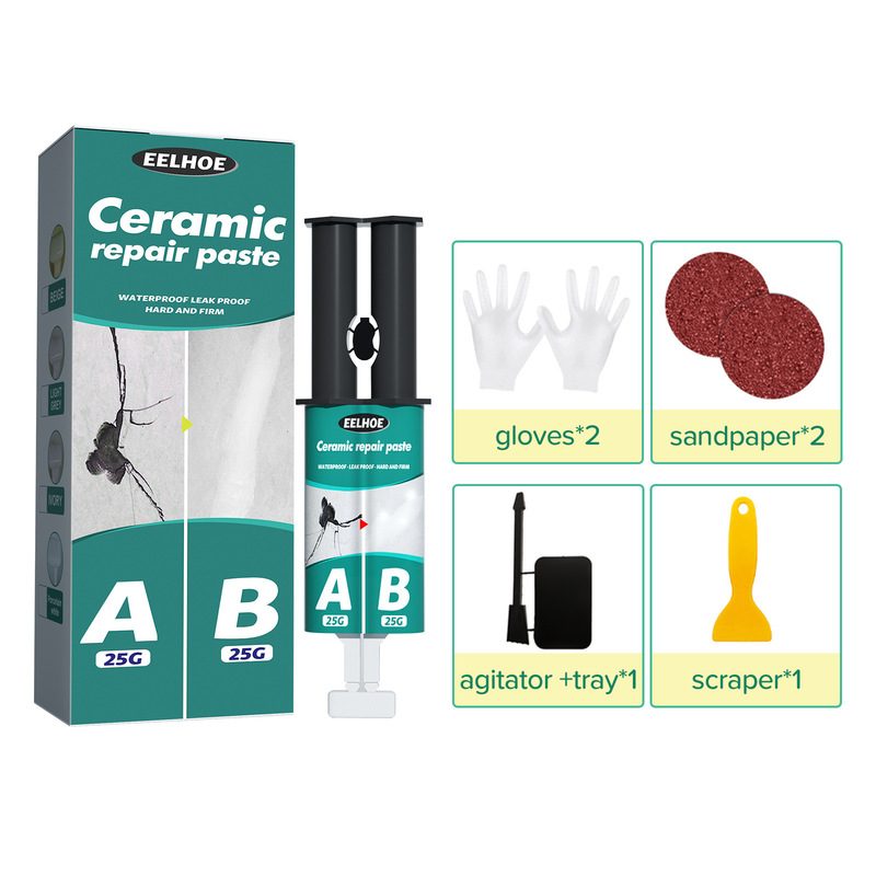 Tile Repair Paste Ceramic AB Glue – Paktec.nz