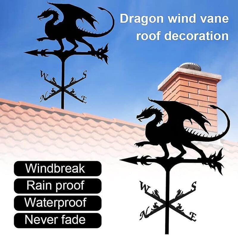 Weather Vane Dragon Wind Vane Garden Ornament – Paktec.nz