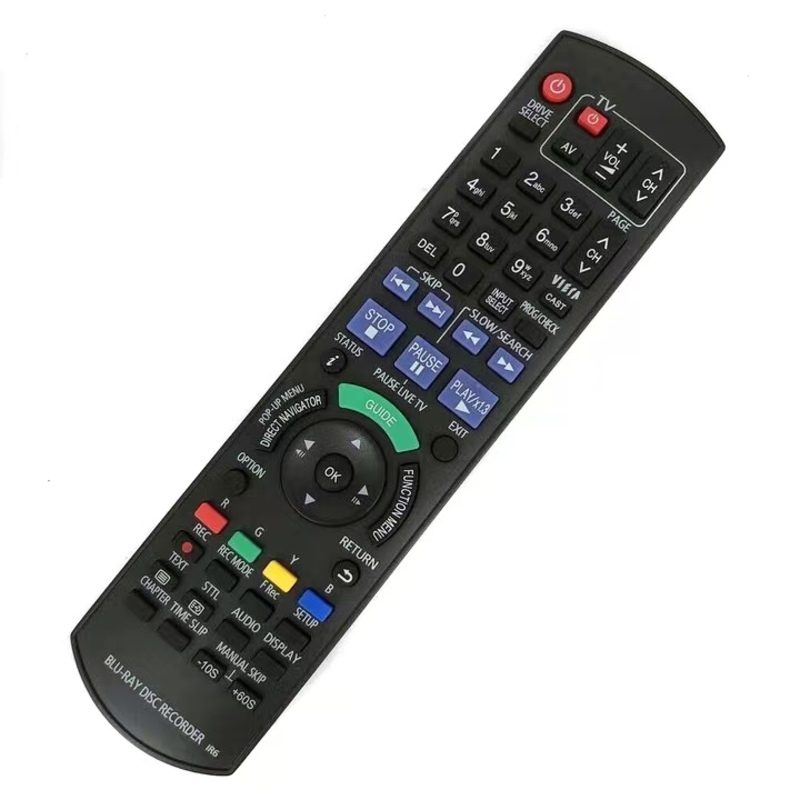 Panasonic Remote Control DMR-XW390 DMR-XW480 DMR-XW380 DMR-XW400 DVD ...
