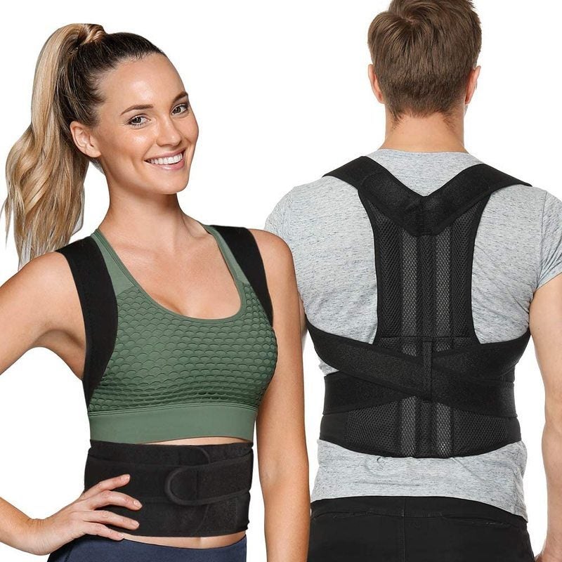 Back Brace Posture Corrector Lumbar Back Support M – Paktec.nz