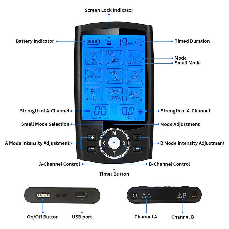 Electrical Massager Tens Machine – Paktec.nz