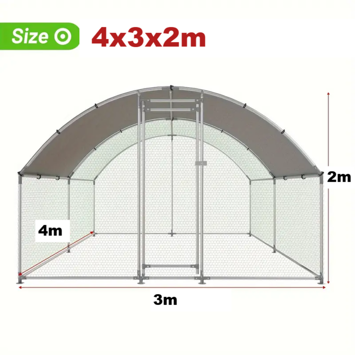 Chicken Coop Round Roof – Paktec.nz