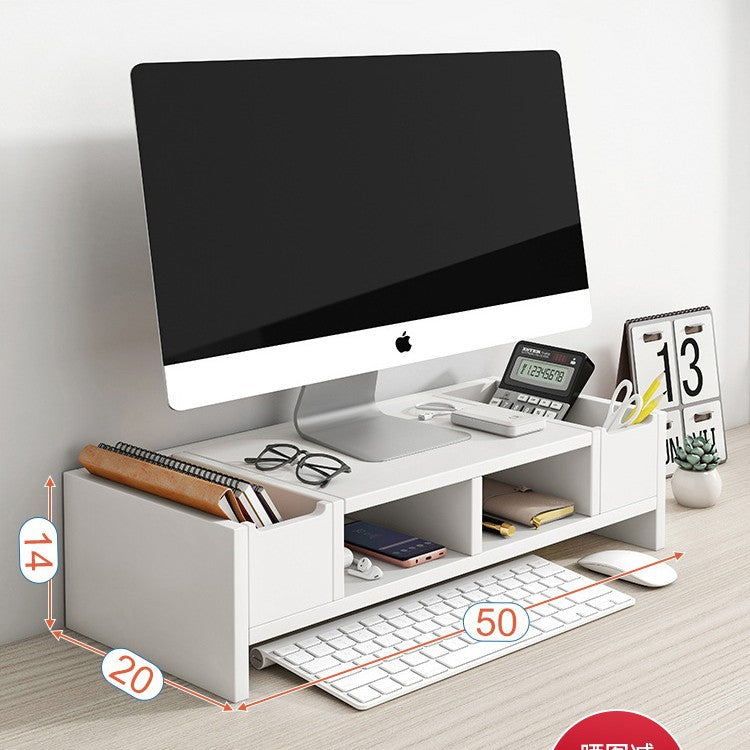 Furniture Warm White Computer Desk – Paktec.nz