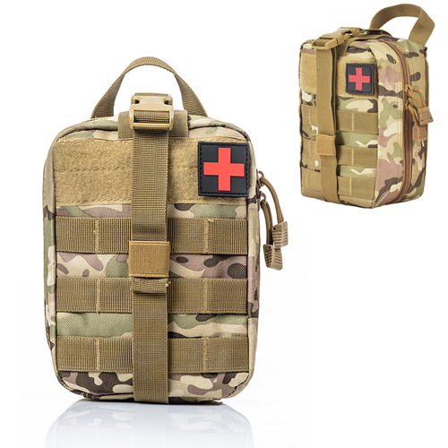 Tactical First Aid Bag Military Utility Pouch Emergency Rescue Package ...