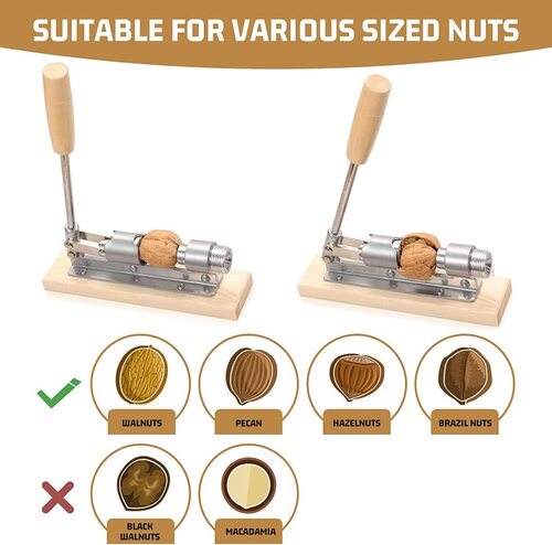 Nut Cracker Walnuts Opener – Paktec.nz