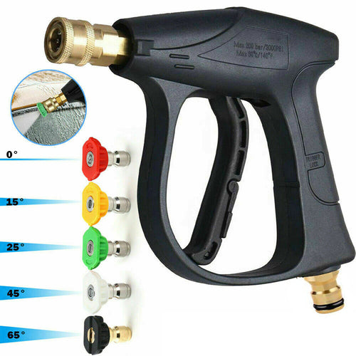 Water Blaster High Pressure Washer Trigger Spray Gun Nozzle Set – Paktec.nz