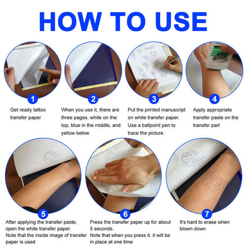 Tattoo Transfer Paper – Paktec.nz