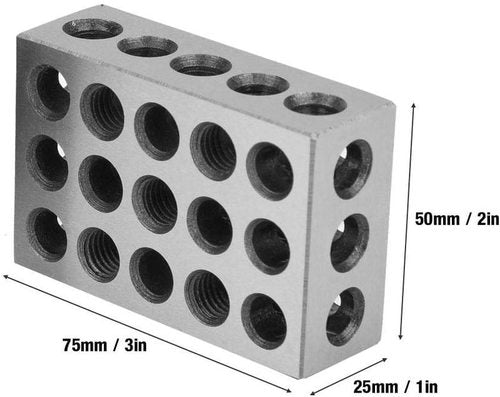 23 Holes Parallel Clamping Blocks – Paktec.nz