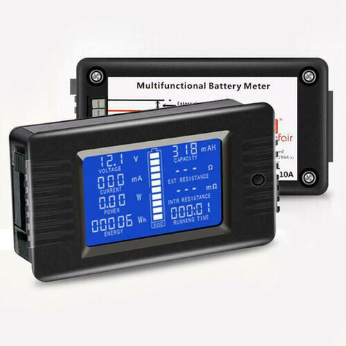 Battery Monitor Current Power Meter 200A Shunt – Paktec.nz