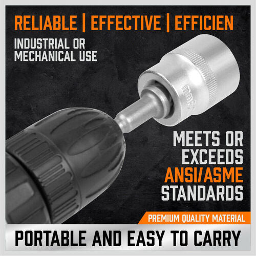 Impact Drill Bit Socket Adapter Set – Paktec.nz